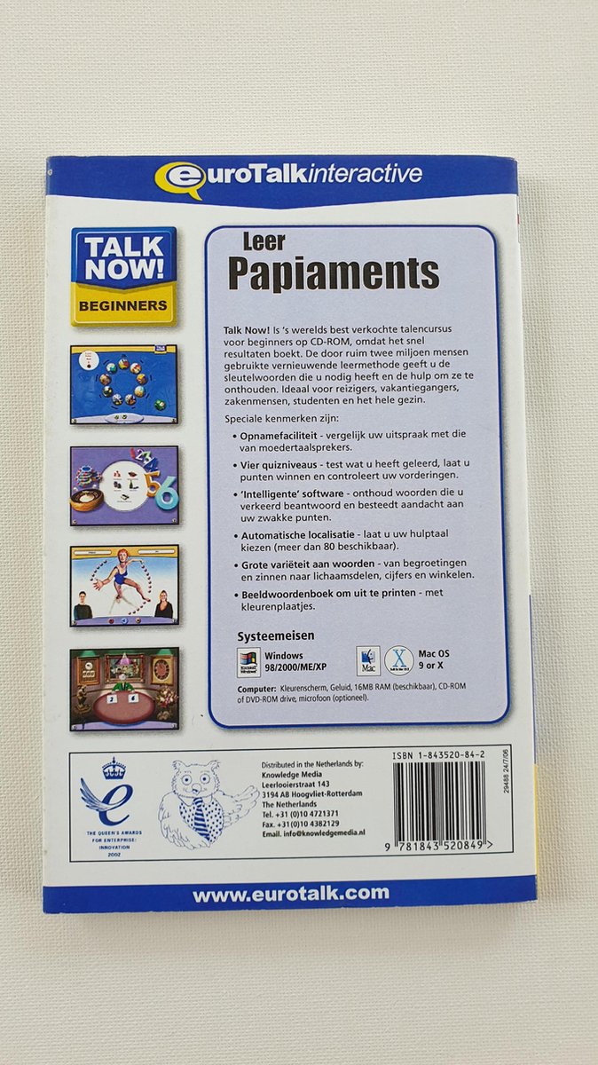 Eurotalk Talk Now! Learn Papiamento | bol.com