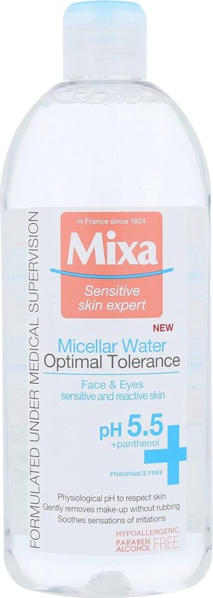 Mixa - Micellar Cleansing Water (sensitive skin) - Mineral lotion ...