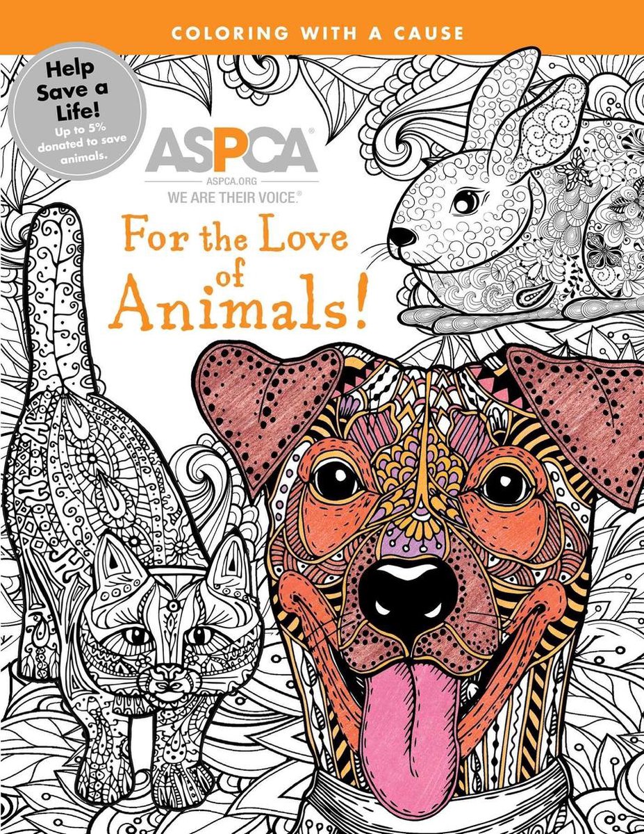 Aspca Adult Coloring for Pet Lovers: for the Love of Animals!, Aspca ...
