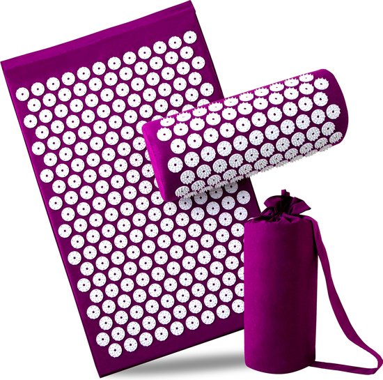 Sayona Spijkermat Met Kussen - Anti Nekpijn/Rugpijn/Stress/Ontspanning ...