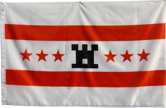 Trasal - vlag Drenthe – drentse vlag 150x90cm | bol