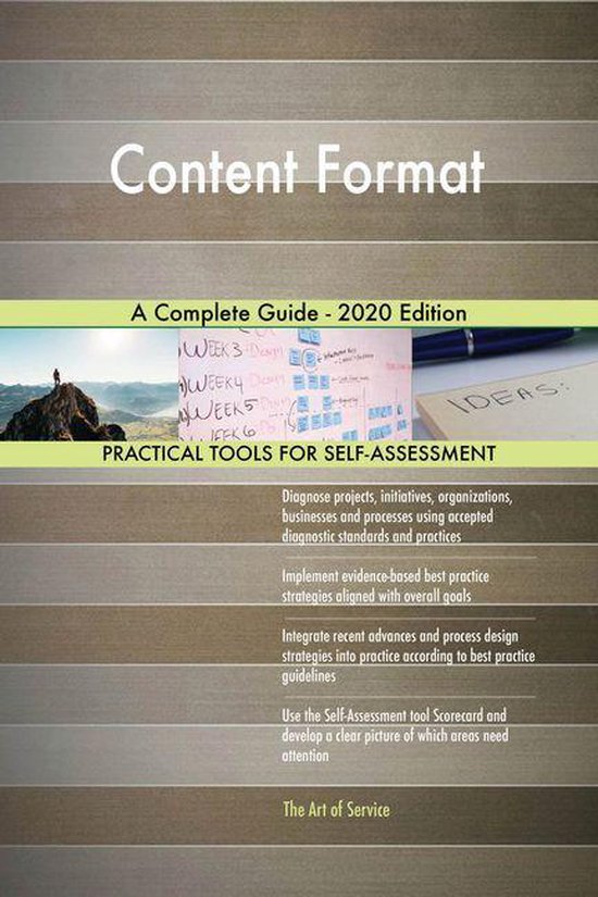 Content Format A Complete Guide - 2020 Edition (ebook), Gerardus ...