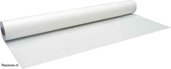 Kwabo stucloper - 65cm x 50m - wit/bruin | bol