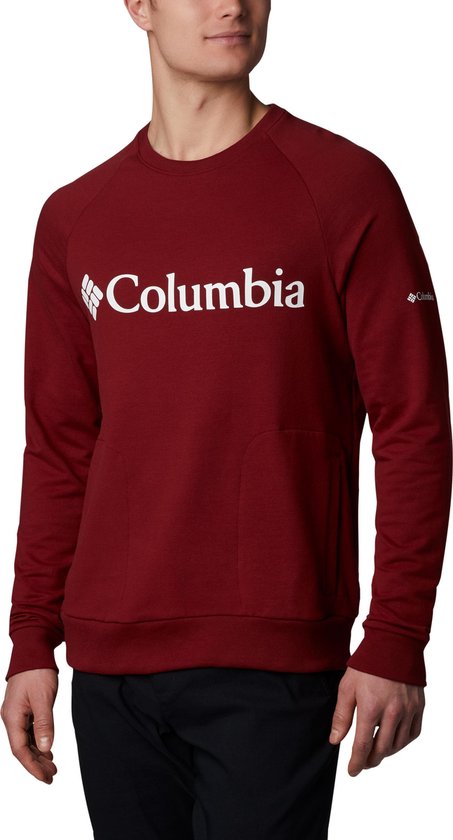 Columbia Lodge Crew Heren Trui - Red Jasper - Maat XL | bol.com