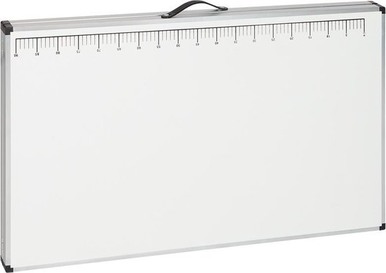 Practo Home – Behangtafel – Multifunctioneel – Aluminium – 2 meter | bol