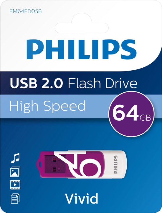 Philips USB Flash Drive FM64FD05B | bol