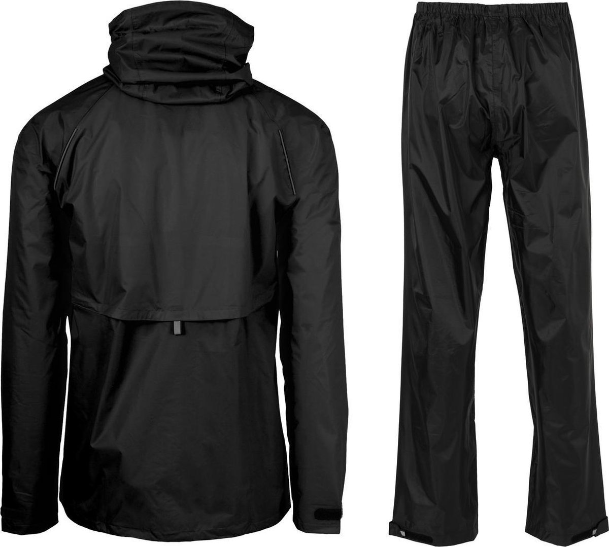 AGU Passat Regenpak Essential - Zwart - L - Dames & Heren - Waterdicht ...