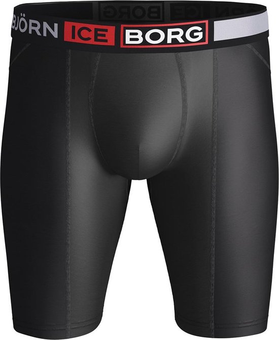 Bjorn Borg - Heren - Ice Borg Extra Lang Boxershort - Zwart - S | bol