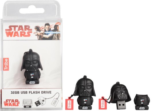 Tribe - Star Wars The Last Jedi Darth Vader USB Flash Drive 32GB | bol.com