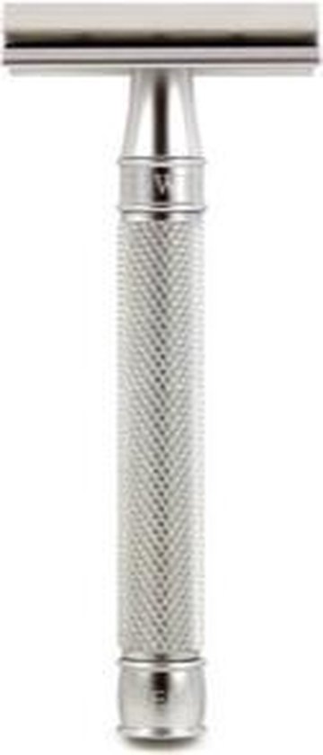 Safety Razor 3ONE6 - Stainless Steel - knurled | bol