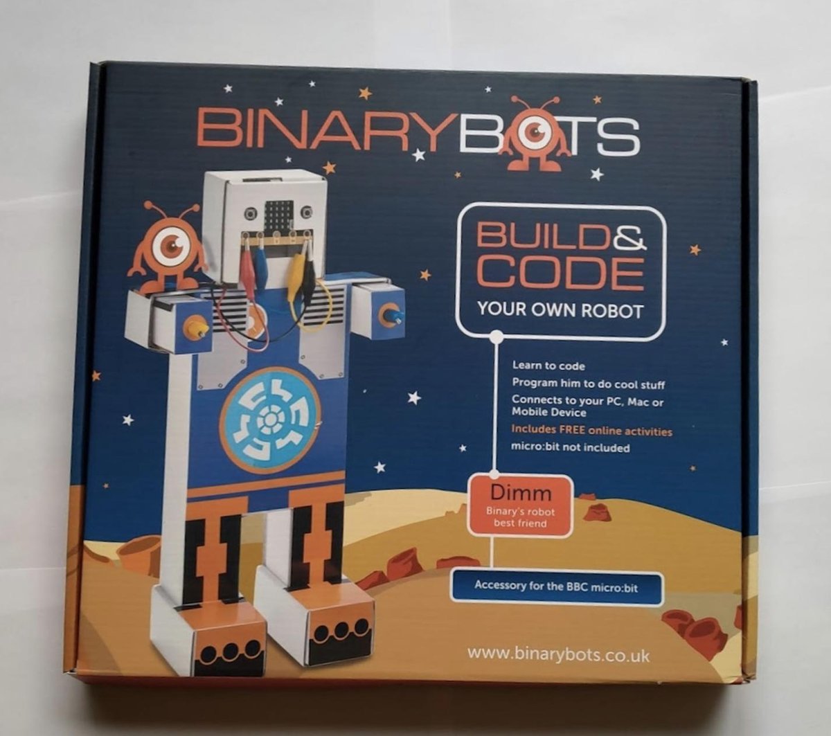 BinaryBots Robot Dimm voor Microbit | bol.com