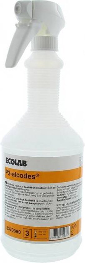 EcoLab P3-Alcodes 1L | bol