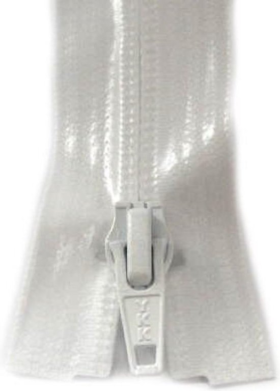 Ykk Deelbaar WATERDICHTE RITS WIT MAT 90 cm | bol