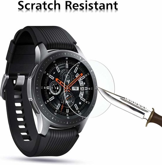 Samsung Galaxy watch screen protector tempered glass - 46mm | bol