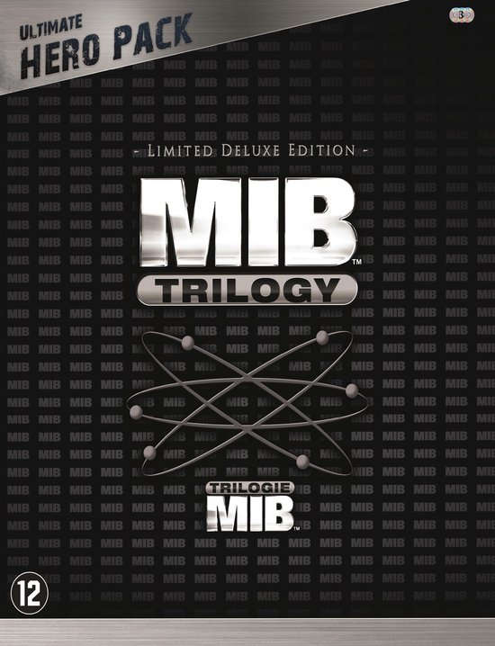 MIB Trilogy Box - Blu-ray Steelbook met figurine - Agent Frank figurine ...