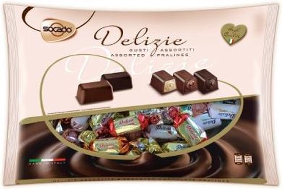 Socado Chocolade - Delizie Pralines - 1000g | bol
