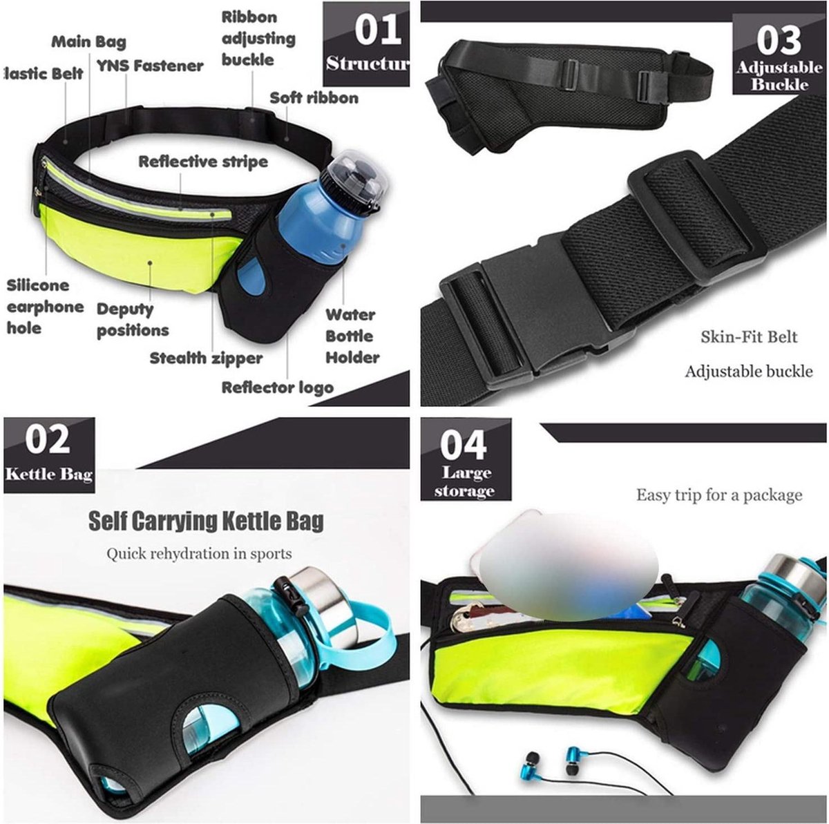 Sport Heupband smartphone | Hardloopband | Sportband | Hardloop Riem ...