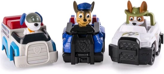 Rescue Racers 3Pk Online Exclusive 6 ( everest, robodog, tracker) | bol.com