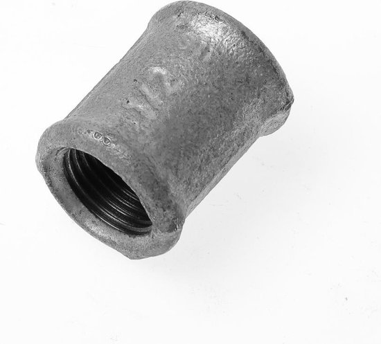 Nefit Ind Nr270 ronde sok met 2 x binnendraad 1 1/2 gegalvaniseerd | bol