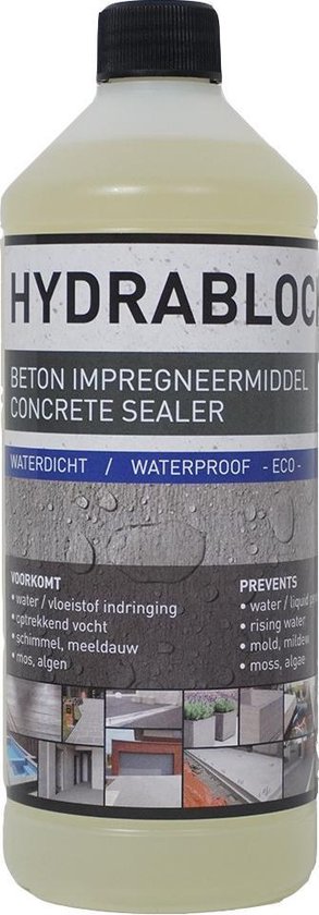 bol.com | Beton impregneer middel Hydrablock Pro - ontwikkeld met ...
