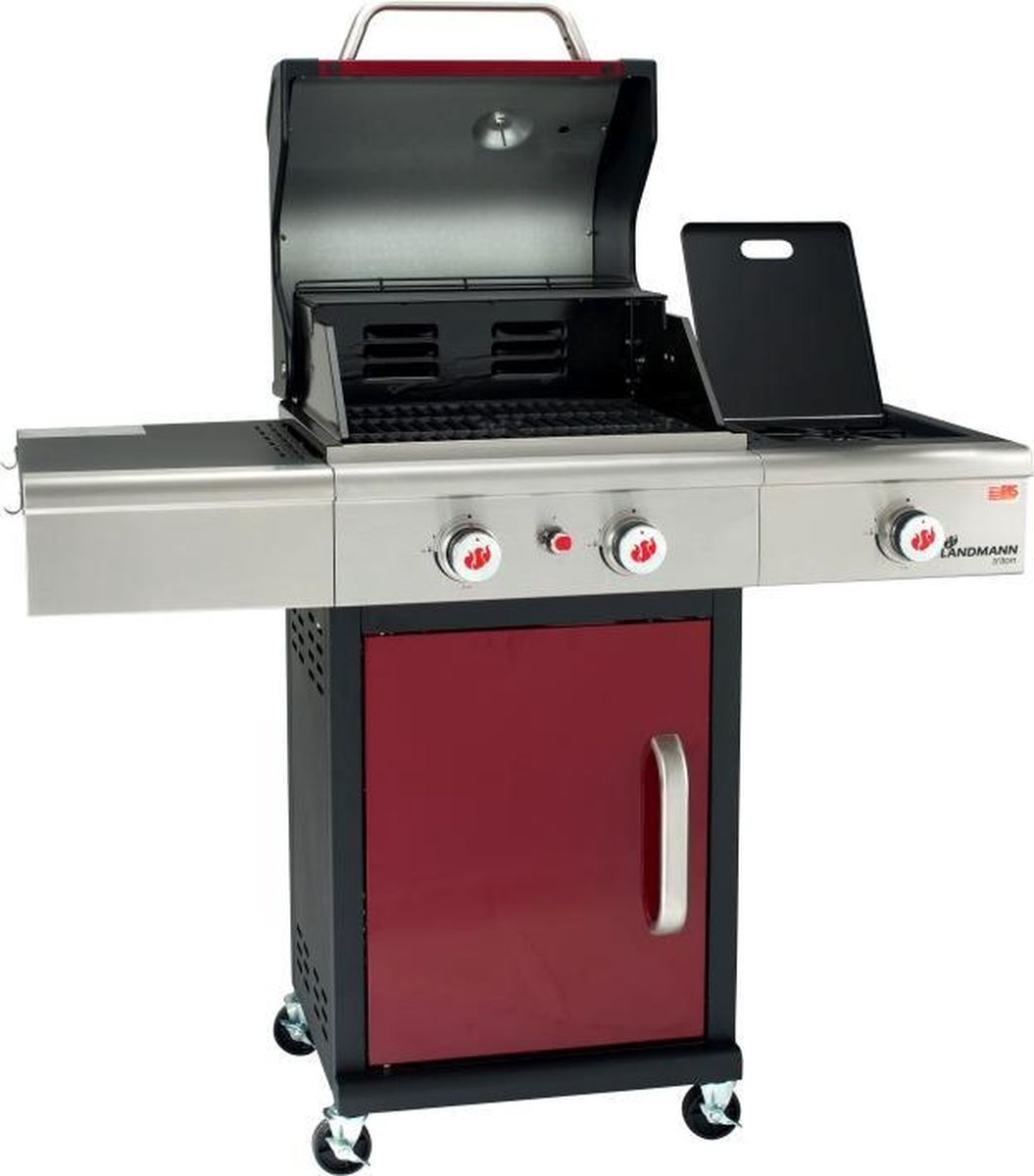 Landmann Gasgrill Barbecue - RVS - Rood | bol
