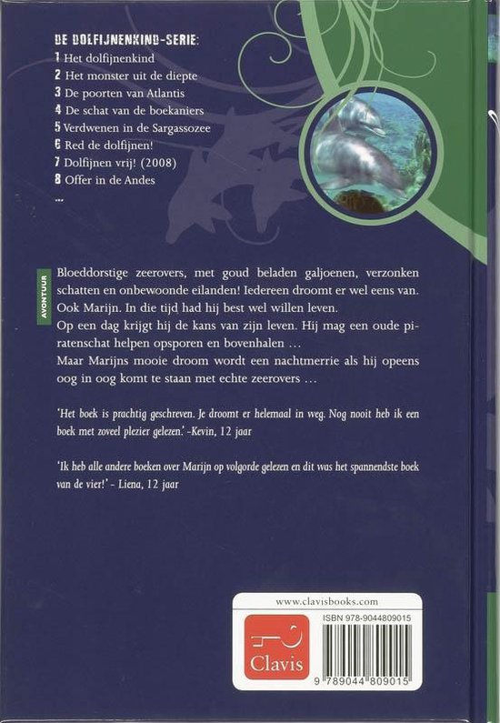 Dolfijnenkind 4 - De schat van de boekaniers, Patrick Lagrou ...