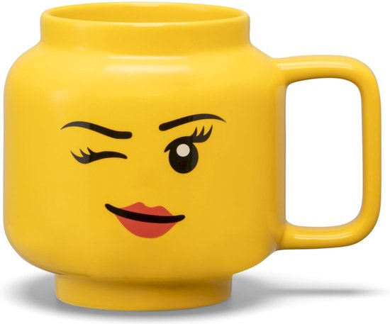 Lego Keramische Mok Hoofd Winky 530 ml | bol.com