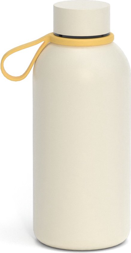 Ekobo - Fles- RVS - Thermofles - Ivory - 350ml | bol.com