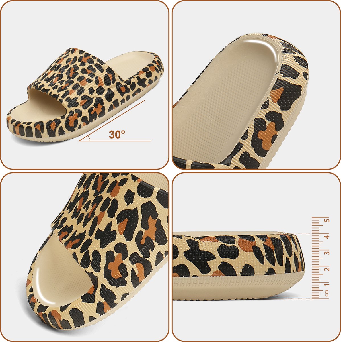 Geweo Badslippers Dame/Heren - Slippers - Waterdicht - Zwembad ...