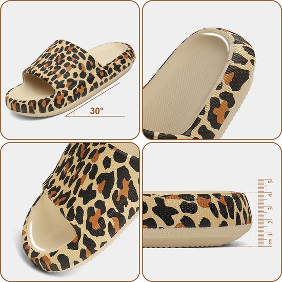 Geweo Badslippers Dame/Heren - Slippers - Waterdicht - Zwembad ...