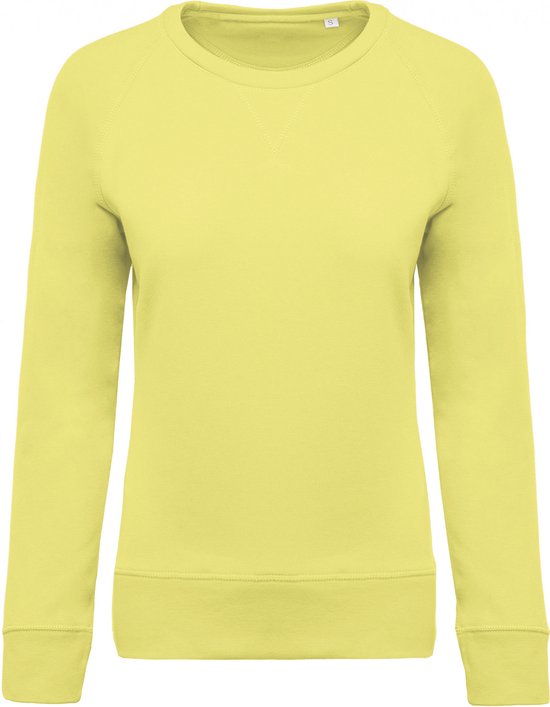 Sweatshirt Dames L 80% Katoen, 20% Polyester Lemon Yellow | bol.com