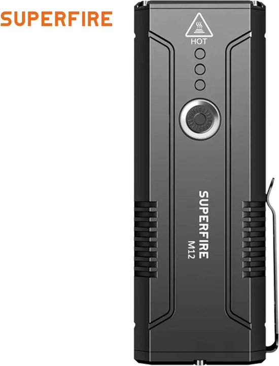 superfire professionele zaklamp - 8000 lumen- usb c oplaadbaar - 8000 mah ingebouwde... | bol