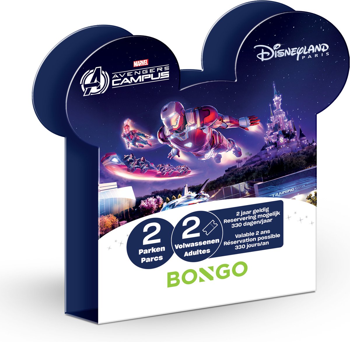 Bongo Bon - DISNEYLAND® PARIS VOOR 2 VOLWASSENEN: 2 PARKEN - Cadeaukaart cadeau voor... | bol.com