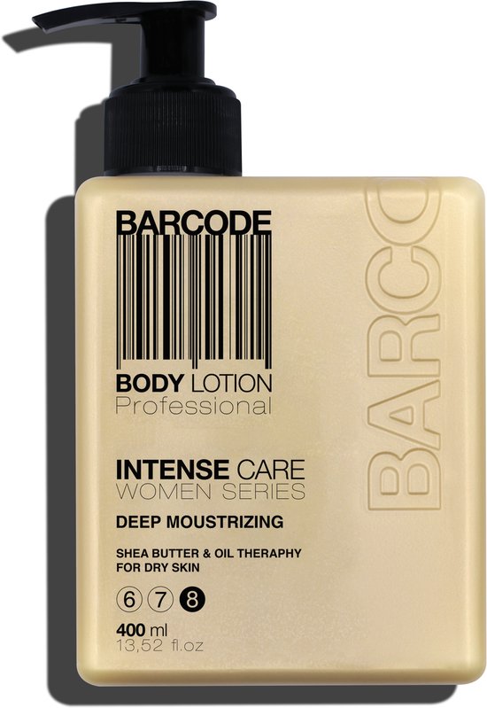 BARCODE - Hand & Body Lotion - Intense Care - 400ml | bol