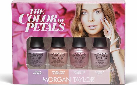 nail polish Morgan Taylor The Colors Of Petals (4 pcs) | bol