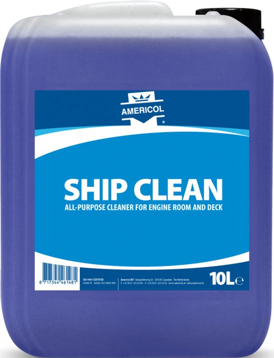 Americol Ship Clean - 10 liter - Inhoud: Default | bol