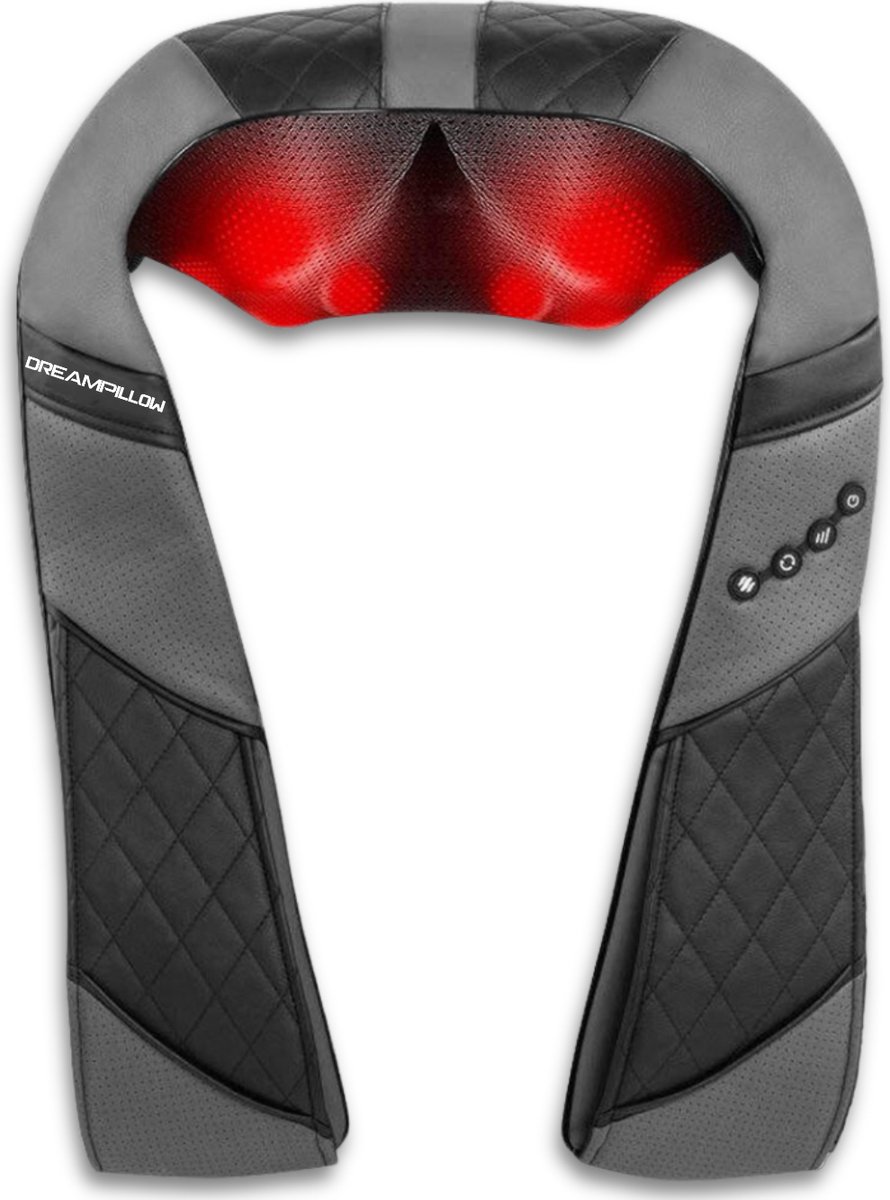Shiatsu Massagekussen - Dreampillow - Nekmassage Apparaat - Massage Apparaat -... | bol