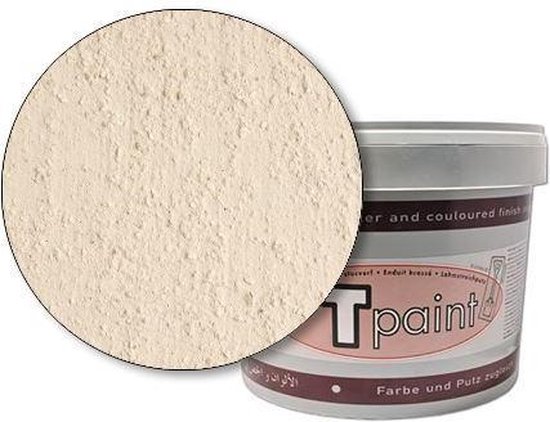 Leem Structuurverf -Tpaint - 12,5kg Delphi Wit - 12.5 | bol.com