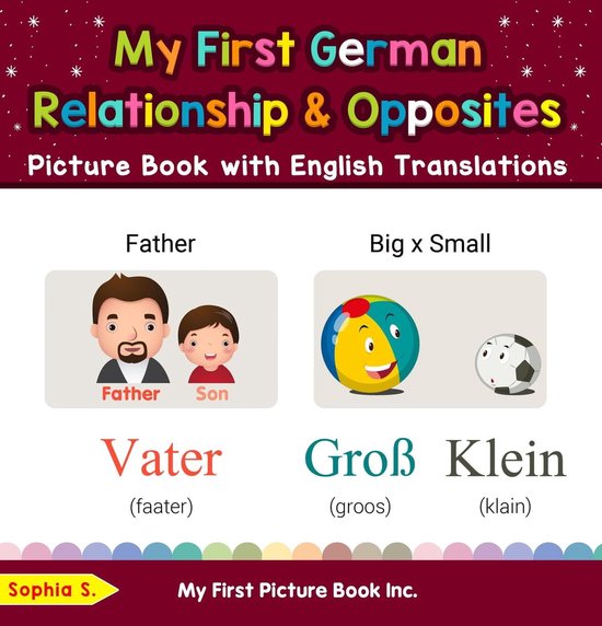 Teach & Learn Basic German words for Children 11 - My First German ...
