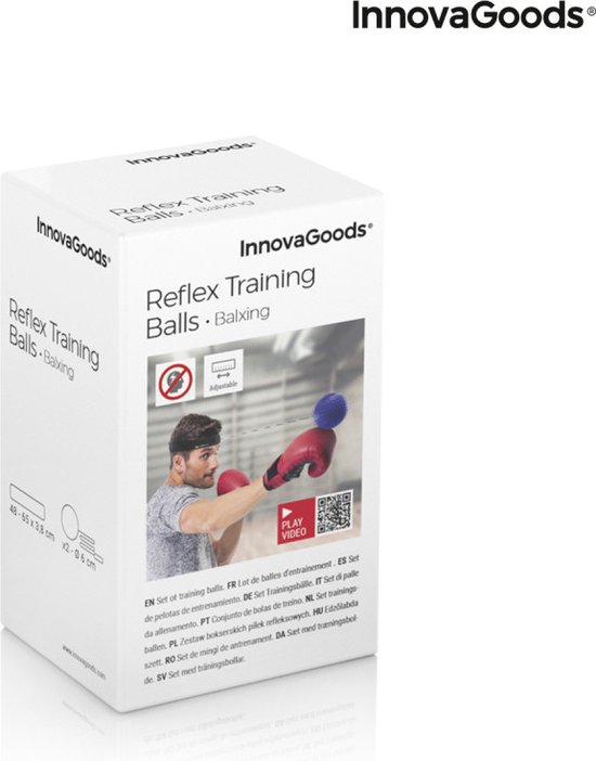 Trainings- en Reflex Bal Set - Reflex Bal - Boxbal - Boxbal Volwassenen ...