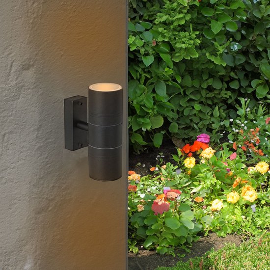 Led Buiten spot 2 x GU10 fitting | IP44 | Fez | bol