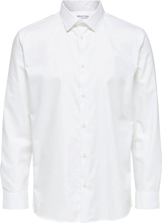 Selected - Heren Overhemden Ethan Classic Overhemd Wit - Wit - Maat XXL ...