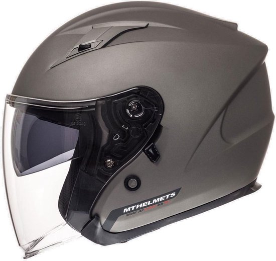 Helm MT Jet Avenue sv titanium L | bol