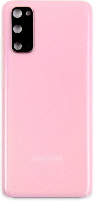 Samsung Galaxy S20 G980F Back Cover Cloud Roze (+ Lens) | bol.com