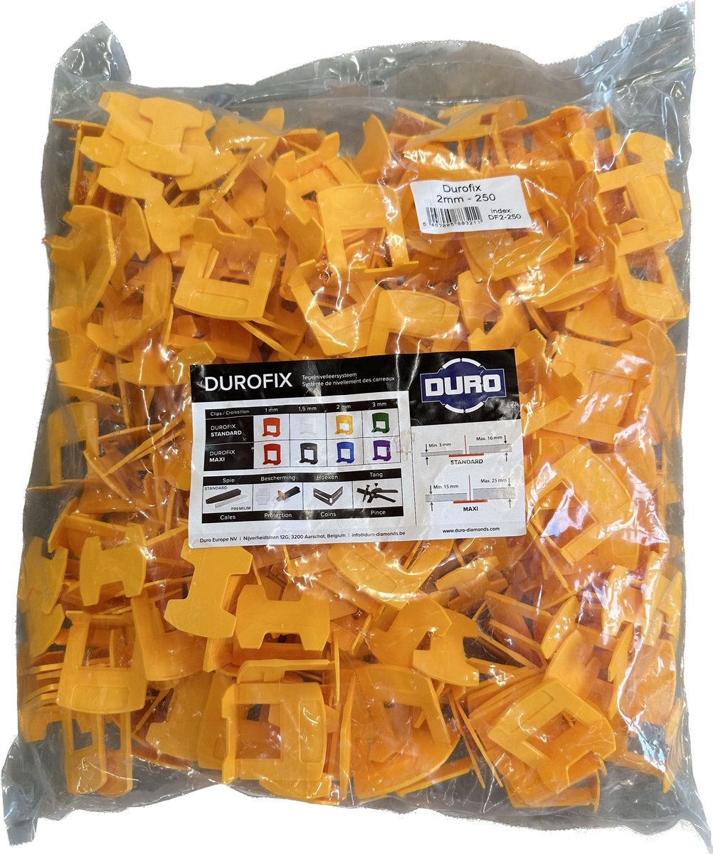 Durofix Clips 2mm - 250 stuks | bol