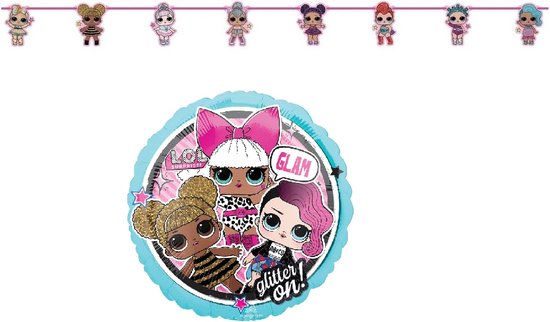 L.O.L. Surprise – LOL – Feestpakket – Helium ballon – Slinger ...