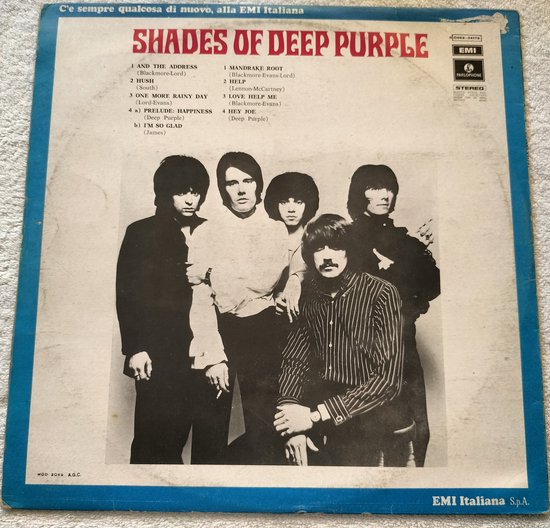 Deep Purple - Shades of Deep Purple (1968) LP, Deep Purple | Muziek | bol