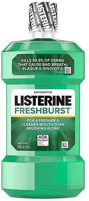 2x Listerine Mondwater Fresh Burst 250ml | bol
