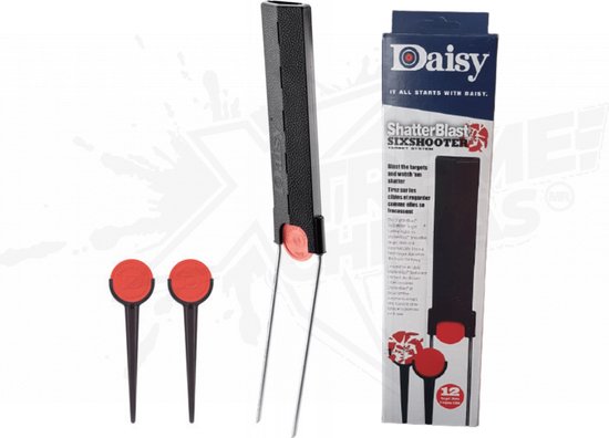 Daisy Shatter Blast Six Shooter Target System | bol.com