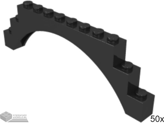 50x LEGO 6108 Zwart, 50 stuks | bol.com